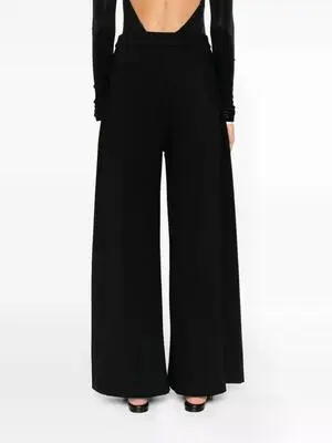 LOULOU Pleat Detail Palazzo Pants