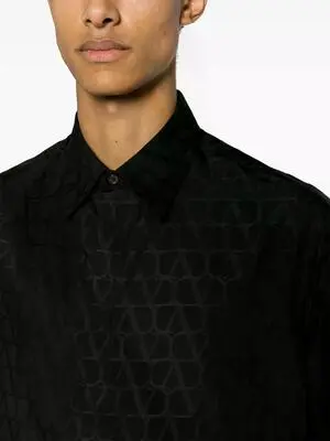 Valentino Garavani Toile Iconographe-print Poplin Shirt