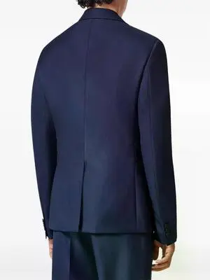 Versace Single-breasted Wool Blazer