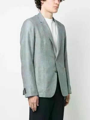 Zegna Single-breasted Blazer - Blue