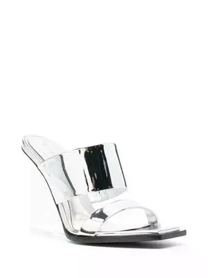 Alexander McQueen Shard 75mm Wedge Sandals
