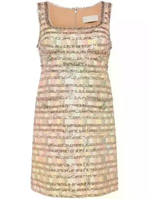 Elie Saab Camaleonte Sequinned Minidress