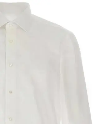 BARBA NAPOLI Honeycomb-knit Shirt