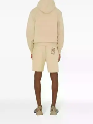 Burberry Vintage Check Cotton Jersey Track Shorts