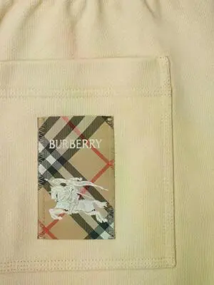 Burberry Vintage Check Cotton Jersey Track Shorts
