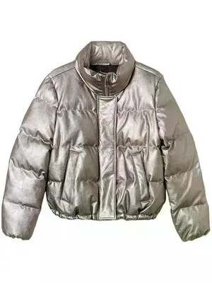 TWINSET Laminated Puffer Jacket