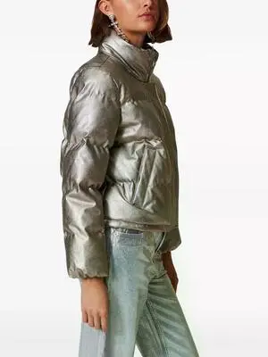TWINSET Laminated Puffer Jacket