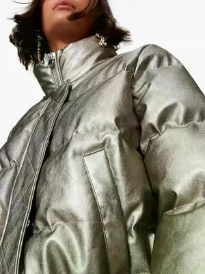 TWINSET Laminated Puffer Jacket