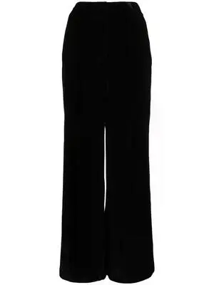 Ulla Johnson Veronica Velvet Wide-leg Trousers