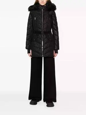 Michael Kors Leopard-print Puffer Coat