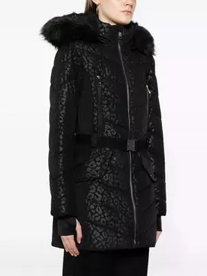 Michael Kors Leopard-print Puffer Coat
