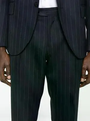LARDINI Pinstriped Suit - Blue