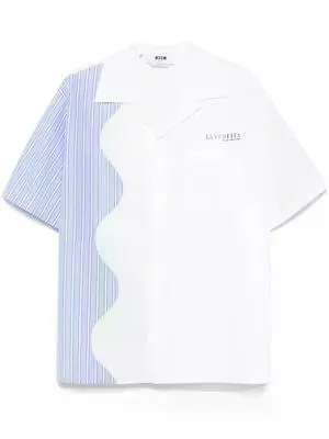 MSGM Stripe-detail Shirt