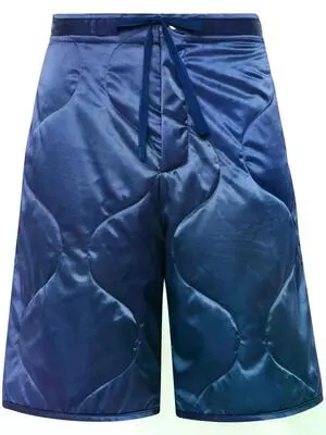 JW Anderson Quilted Shorts - Blue