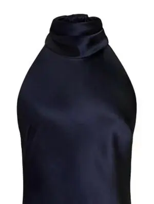 Ralph Lauren Satin-finish Sleeveless Dress