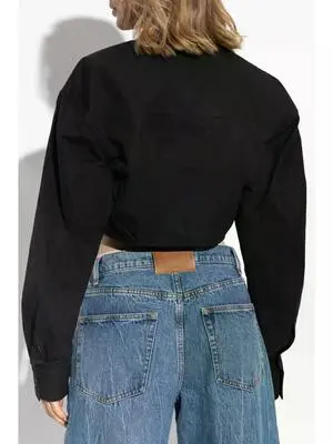 Alexander Wang Pointed Organic-cotton Shirt