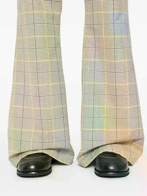 Marni Microcheck Virgin Wool-blend Trousers