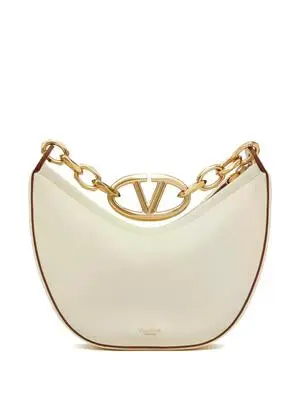 Valentino Garavani Vlogo Signature Moon Bag - Neutrals