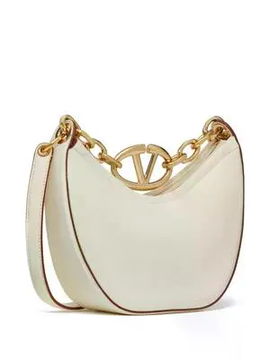 Valentino Garavani Vlogo Signature Moon Bag - Neutrals