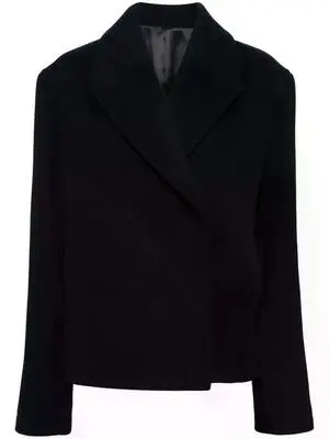 TOTEME Cropped Double-breasted Peacoat