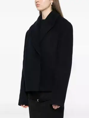TOTEME Cropped Double-breasted Peacoat