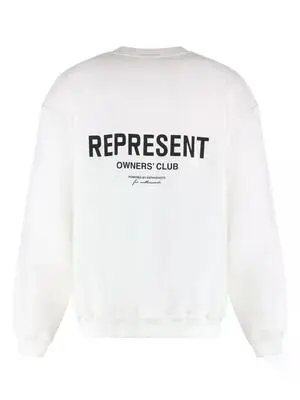 REPRESENT Owners Club Sweatshirt - White