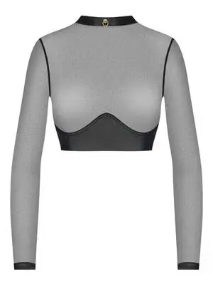 MAISON CLOSE Chambre Noire Long-sleeve Top - Black
