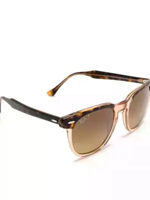 Ray-ban Hawkeye Tortoiseshell-effect Sunglasses - Brown