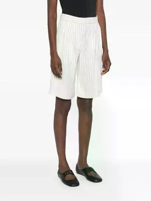 Loulou De Saison Striped Shorts