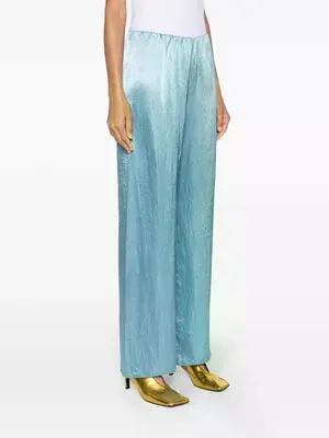 Nanushka Straight-leg Satin Trousers