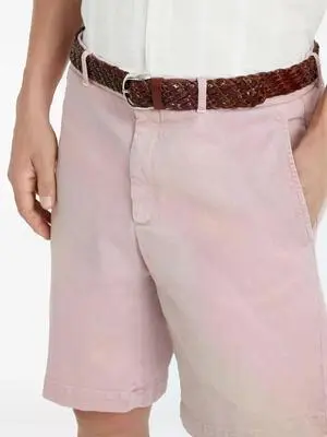 Brunello Cucinelli Denim Bermuda Shorts - Pink