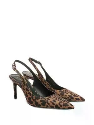 STUART WEITZMAN 75mm Power Slingback Pumps - Brown