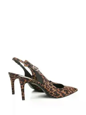 STUART WEITZMAN 75mm Power Slingback Pumps - Brown