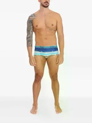 AMIR SLAMA Tie-dye Swim Briefs