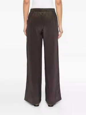 P.a.r.o.s.h Drawstring Palazzo Pants - Black