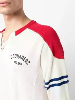 Dsquared2 Logo-print Knitted Jumper