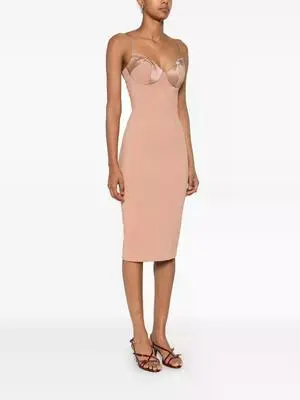 Elisabetta Franchi Bow-embellished Midi Dress