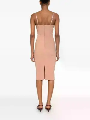 Elisabetta Franchi Bow-embellished Midi Dress