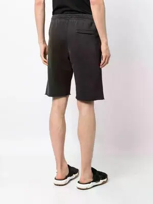 Off-White Wave Off Cotton Track Shorts