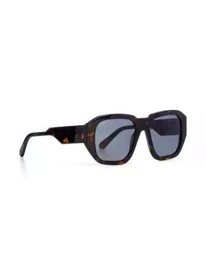 FACE.HIDE Broken Cosmo Sunglasses - Brown