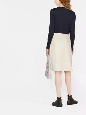 Fabiana Filippi Contrast-trimmed Crew Neck Sweater