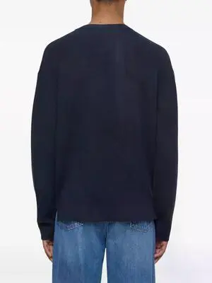 Closed Crew-neck Fine-knit Jumper