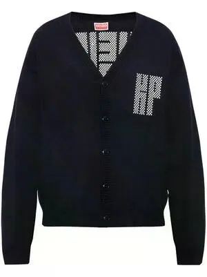 Kenzo Kamon Cardigan - Blue