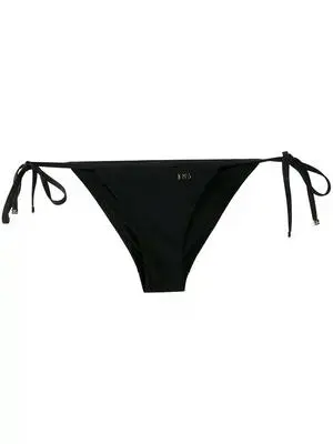Dolce & Gabbana Logo-tag Bikini Bottoms - Black