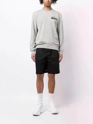 Comme Des Garçons Patch-detail Cotton Sweatshirt