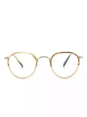 Oliver Spencer Round-frame Glasses - Neutrals