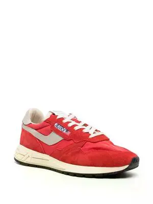 AUTRY Reelwind Suede Sneakers - Red
