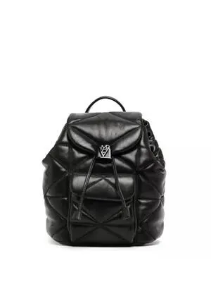 Mcm Mini Travia Quilted Backpack