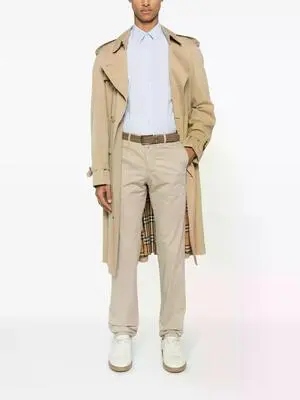 Kiton Mid-rise Chinos - Neutrals