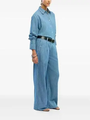 Another Tomorrow Chambray Shirt